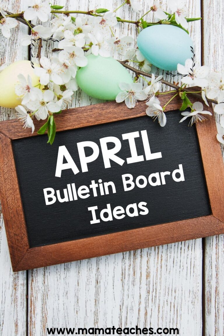 April Bulletin Board Ideas - Mama Teaches