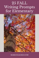 25 Fall Writing Prompts for Elementary Kids - Mama Teaches