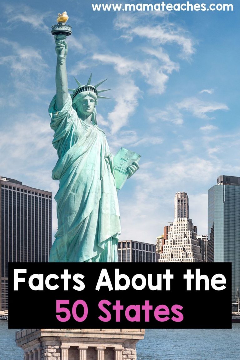 Facts About the 50 States - Mama Teaches