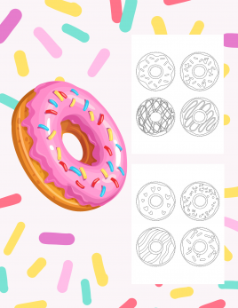 7 Fun Donut Activities - Mama Teaches