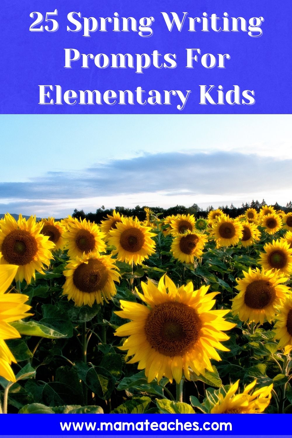 25 Spring Writing Prompts for Elementary Kids - Mama Teaches