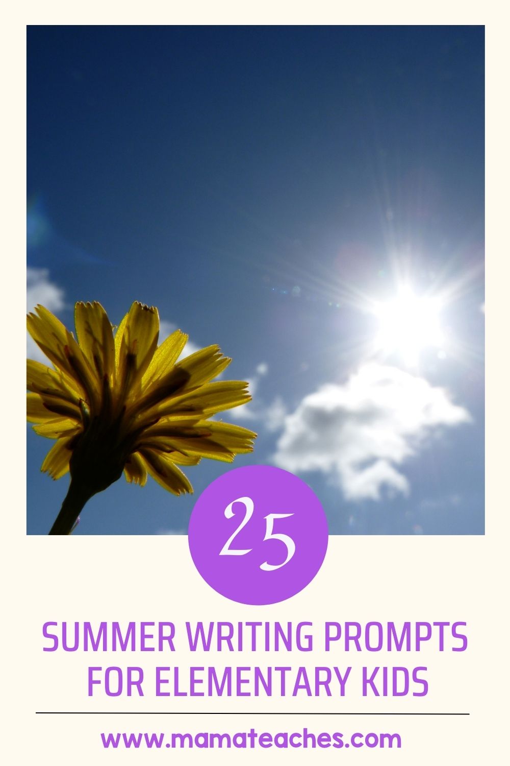 25 Summer Writing Prompts for Elementary Kids - Mama Teaches
