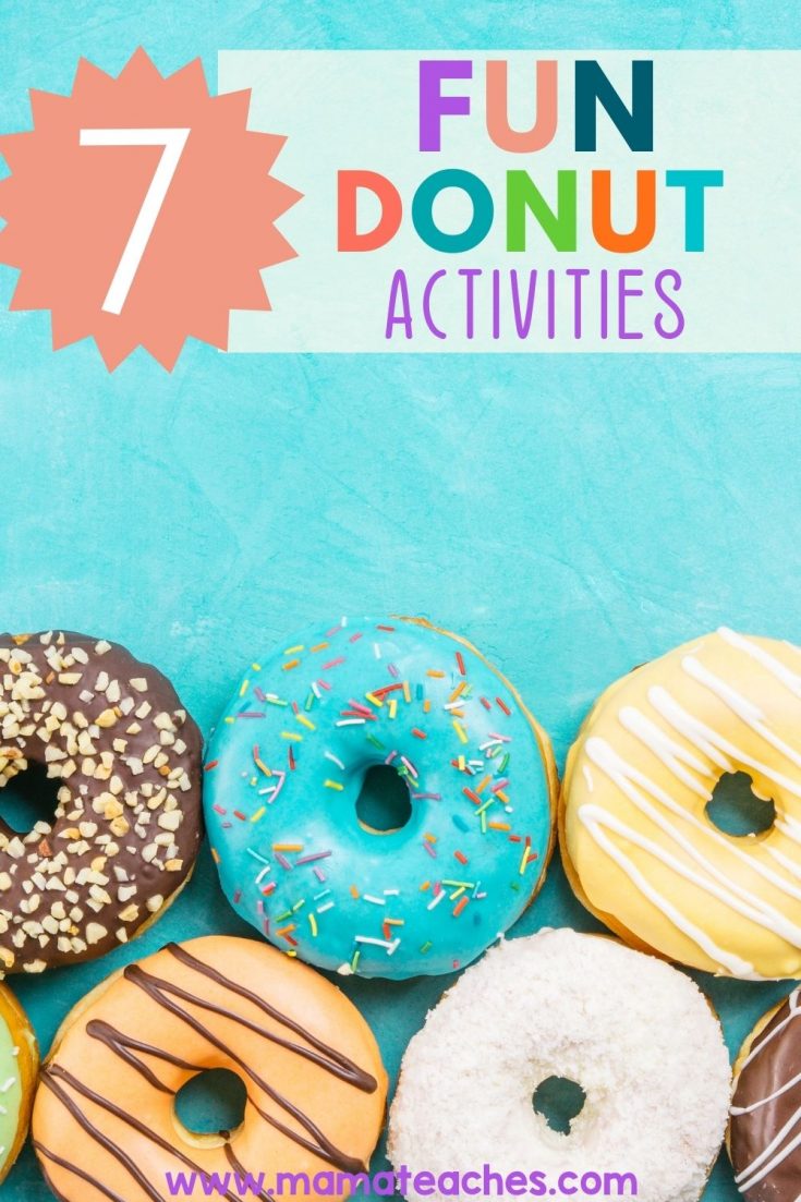 7 Fun Donut Activities - Mama Teaches