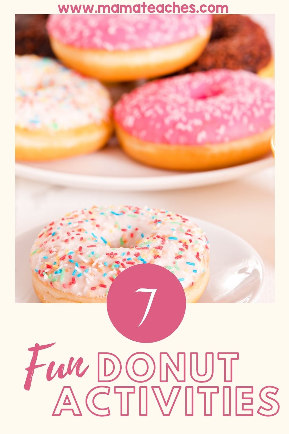 7 Fun Donut Activities - Mama Teaches