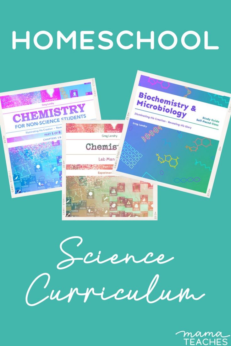 Homeschool Science Curriculum For All Mama Teaches Homeschool Science Curriculum For All Mama Teaches