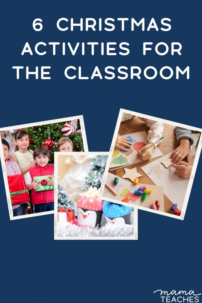 6 Christmas Activities for the Classroom - Mama Teaches