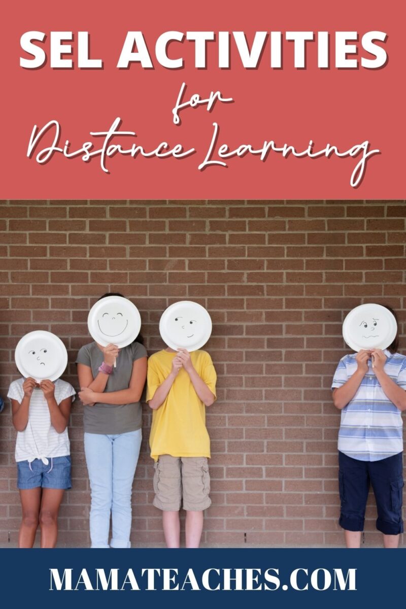 SEL Activities for Distance Learning - Mama Teaches
