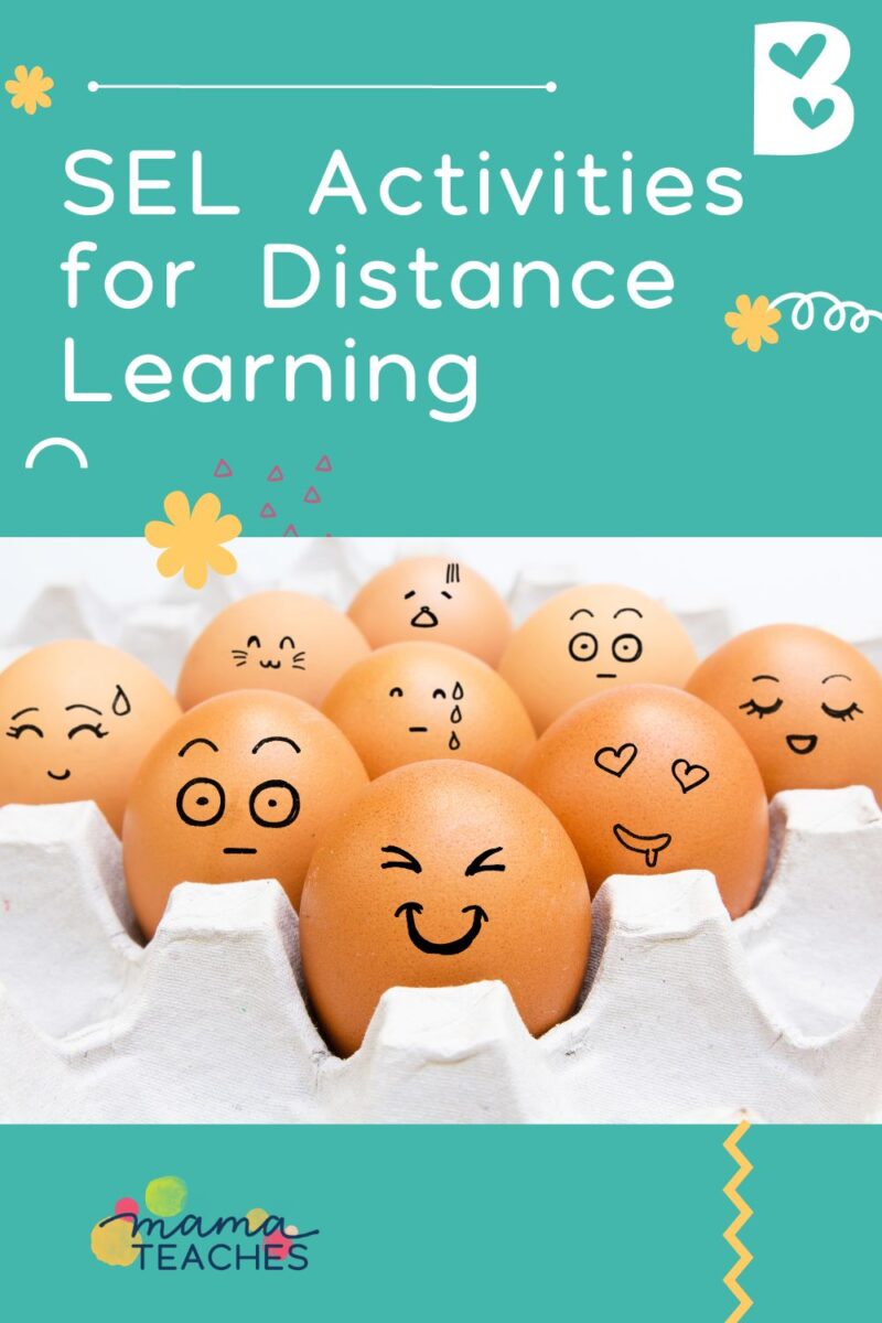 SEL Activities for Distance Learning - Mama Teaches
