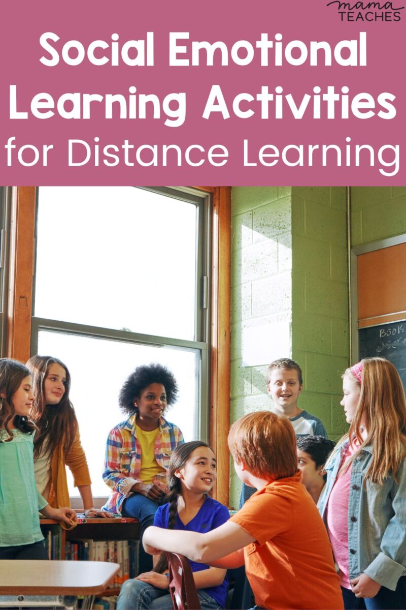 SEL Activities for Distance Learning - Mama Teaches