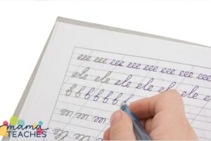 Benefits of Cursive Writing - Mama Teaches