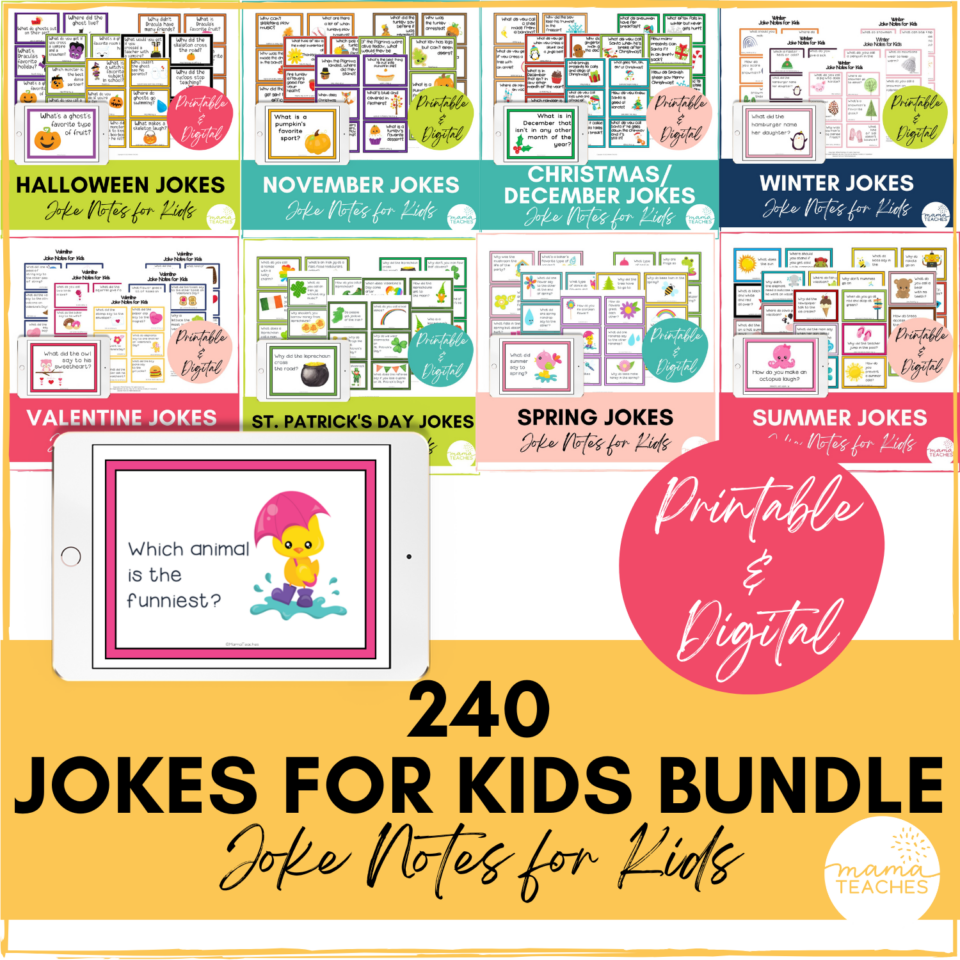 Why Jokes for Kids Are Good for Your Classroom - Mama Teaches