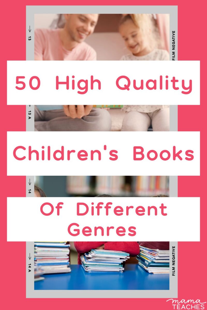 50 High-Quality Children's Books of Various Genres