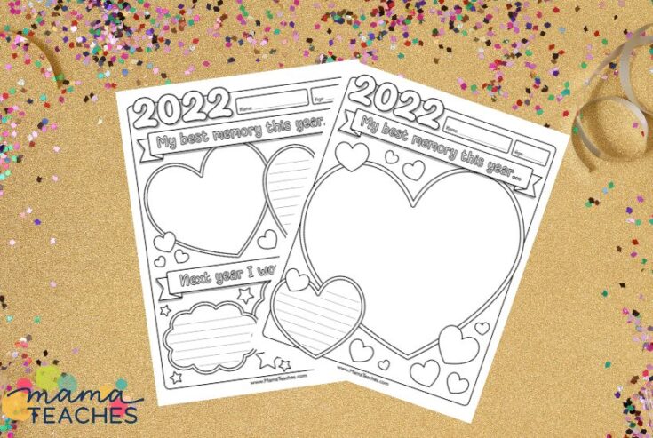 Best Memory of the Year Writing Prompts - Mama Teaches