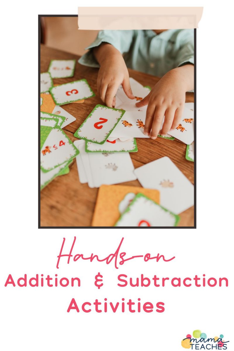 Hands-on Addition and Subtraction Activities - Mama Teaches