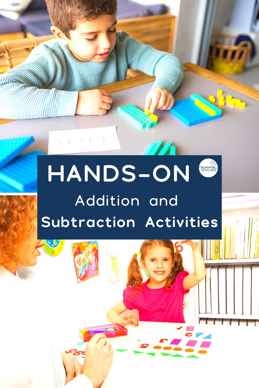 Hands-on Addition and Subtraction Activities - Mama Teaches