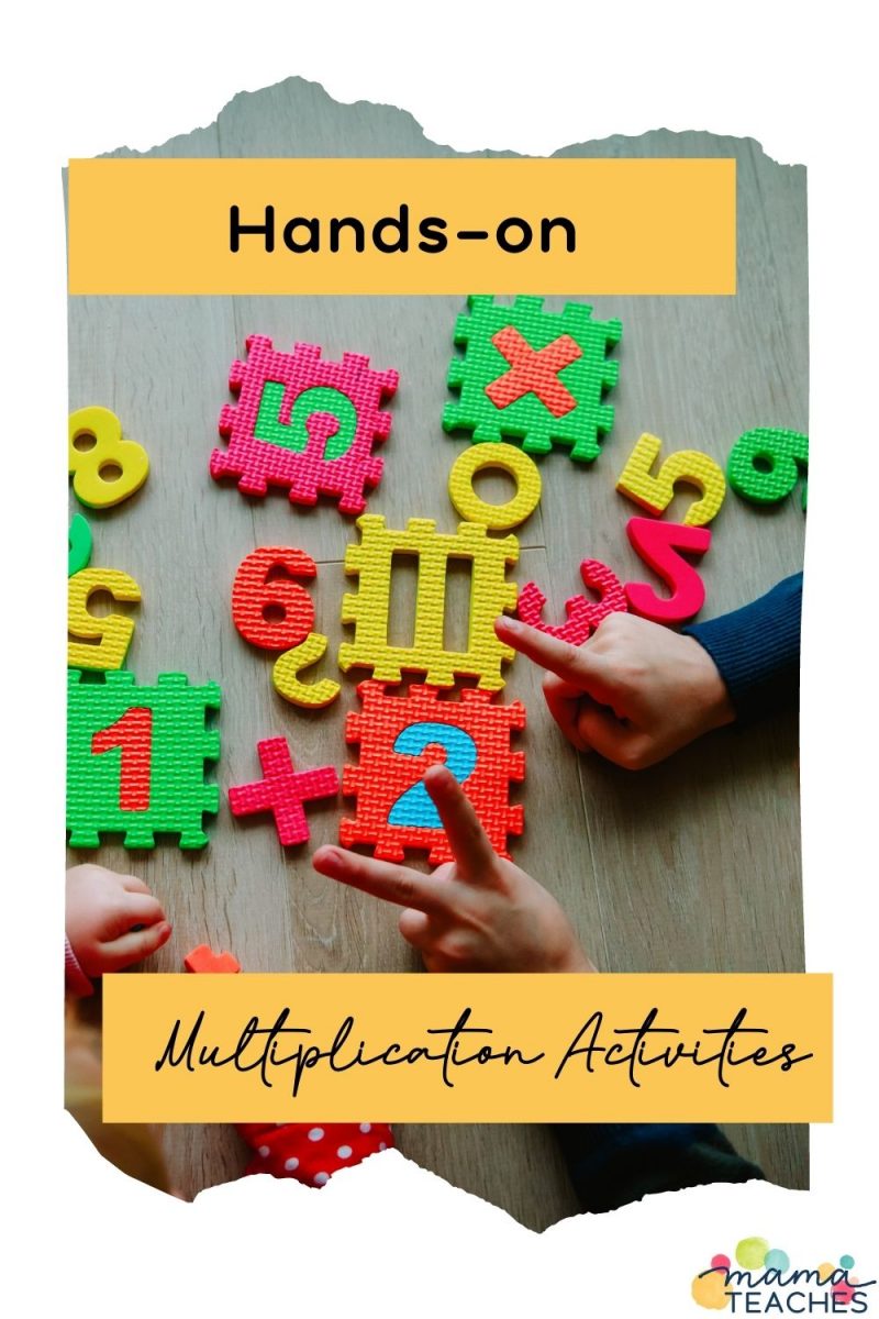 Hands-on Multiplication Activities - Mama Teaches