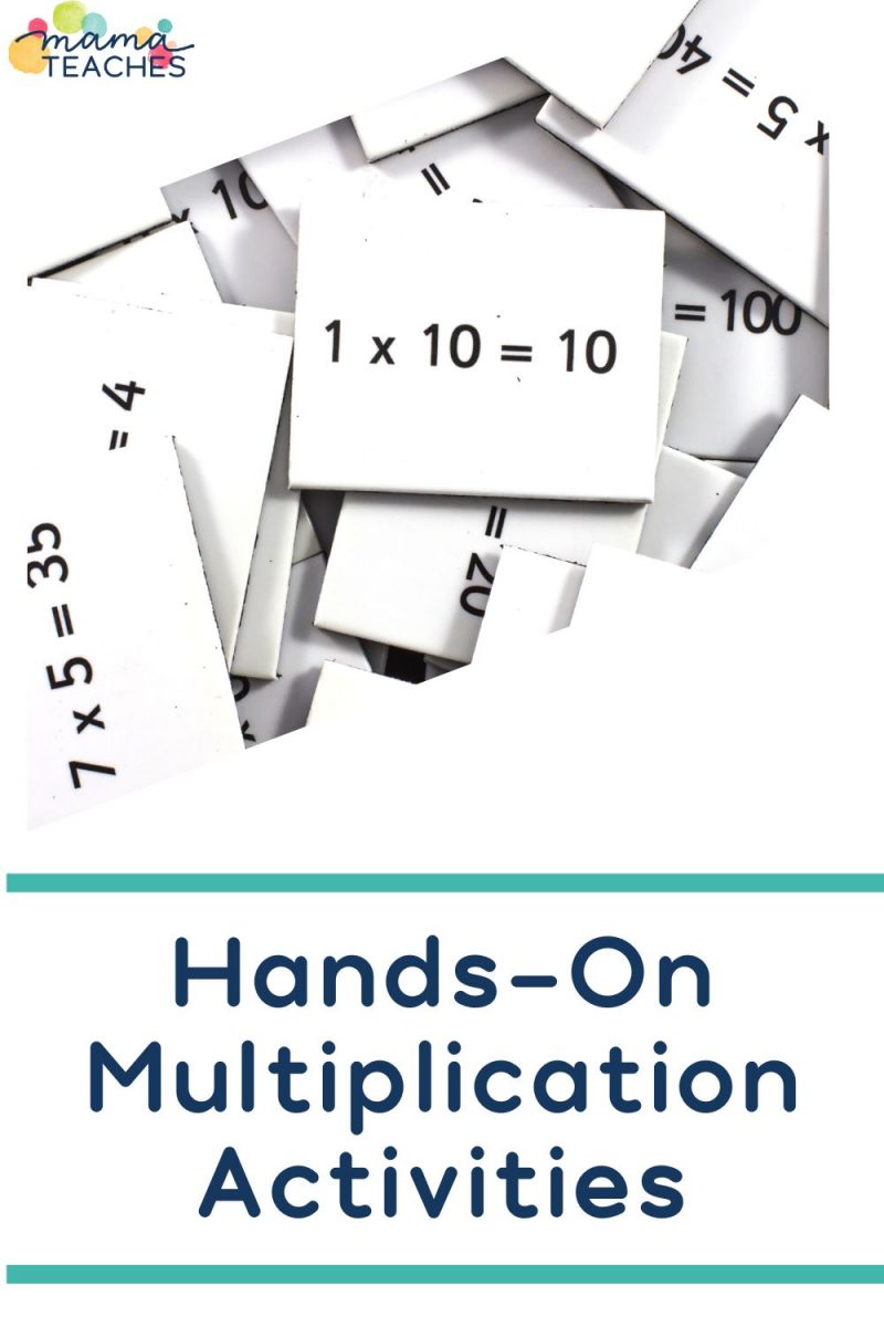 Hands-on Multiplication Activities - Mama Teaches