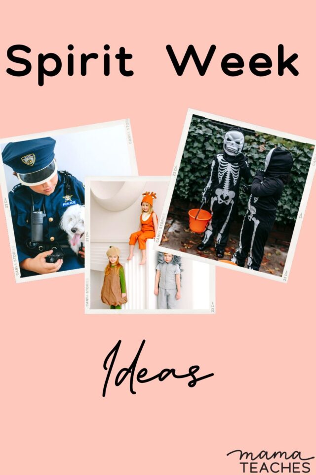Spirit Week Ideas - Mama Teaches