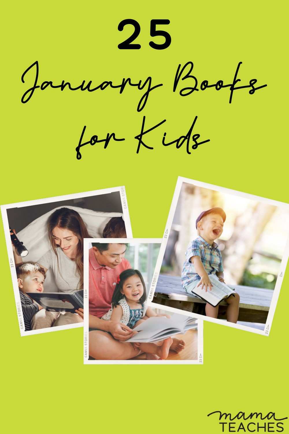 25 January Books for Kids - Mama Teaches