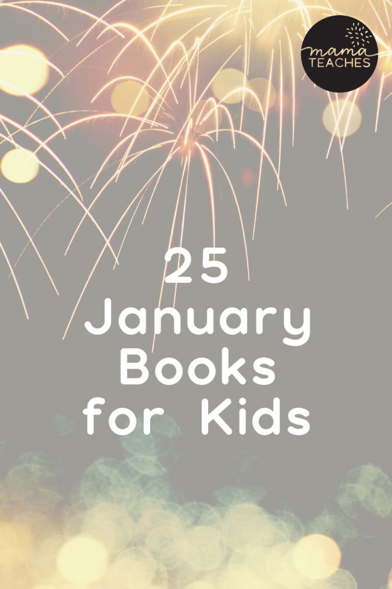25 January Books for Kids - Mama Teaches