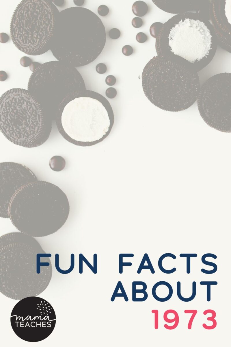 Fun Facts About 1973 - Mama Teaches