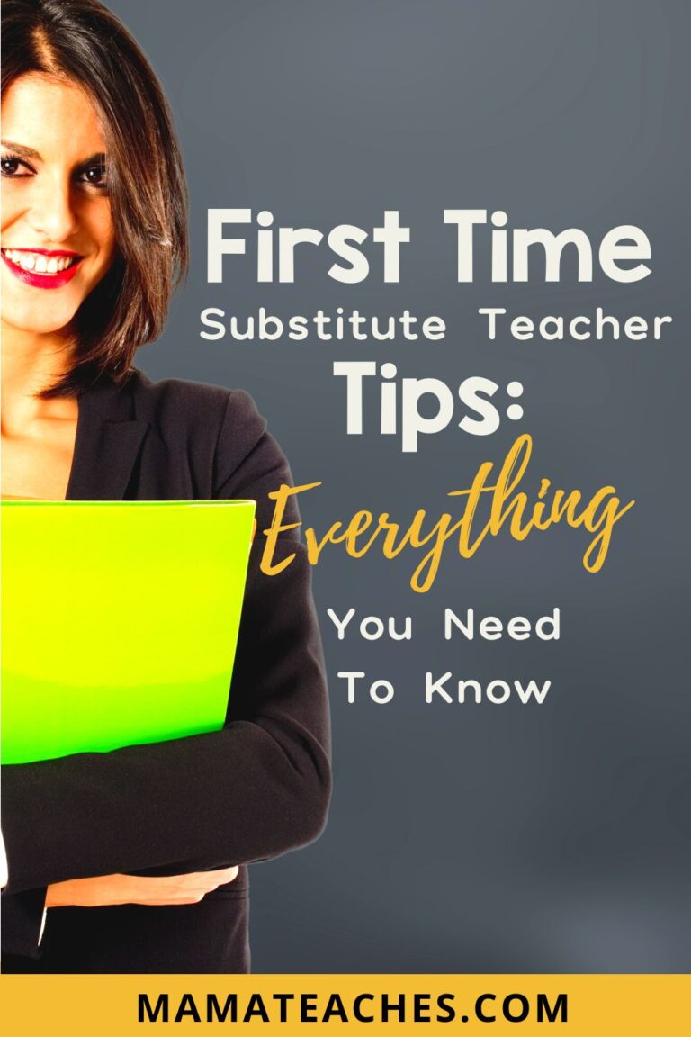 First Time Substitute Teacher Tips: Everything You Need to Know