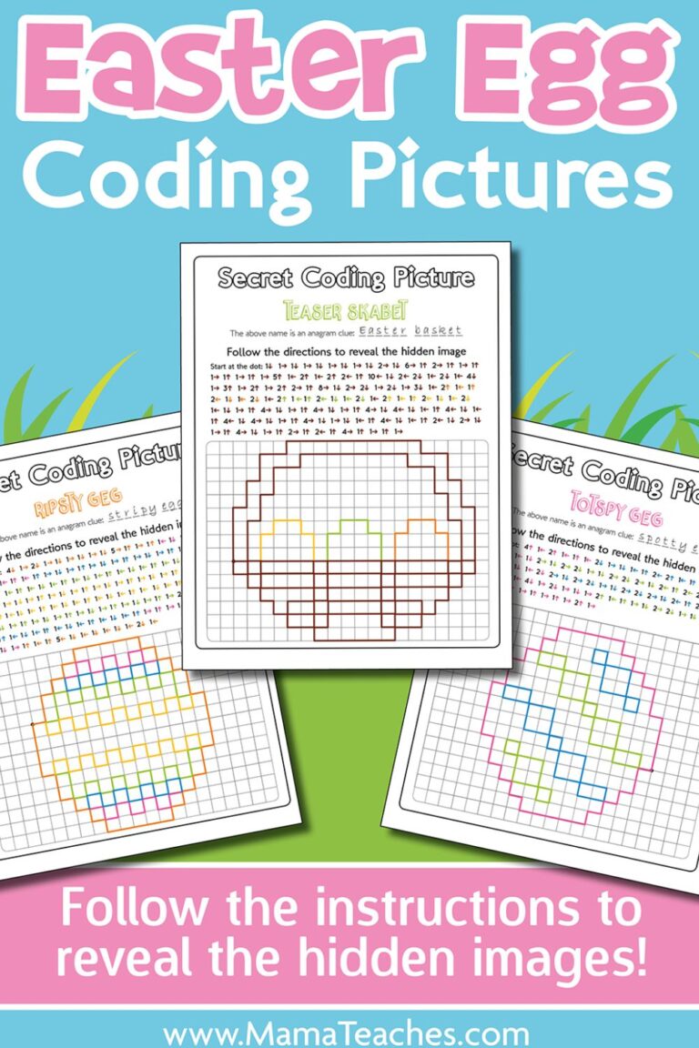 Easter Coding Activity - Mama Teaches