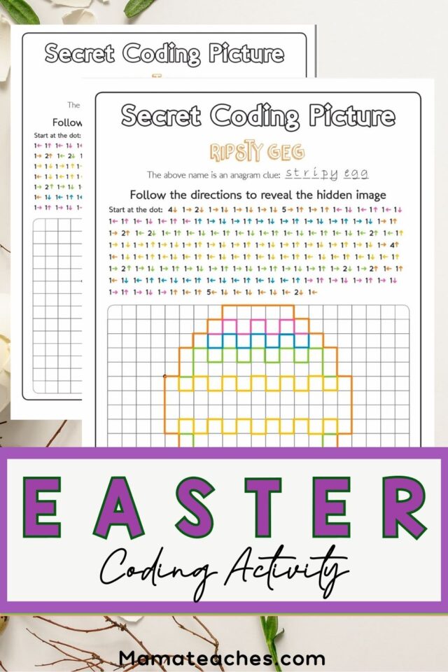Easter Coding Activity - Mama Teaches