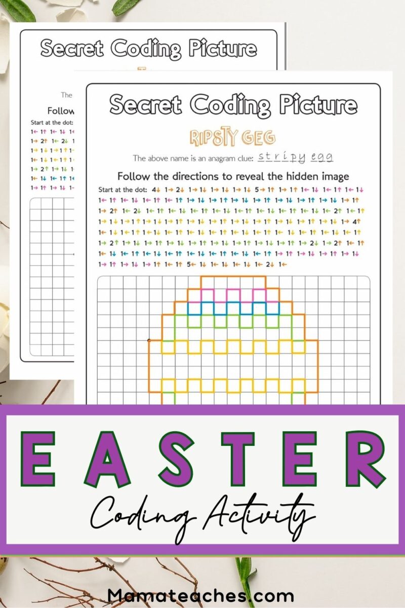 Easter Coding Activity - Mama Teaches