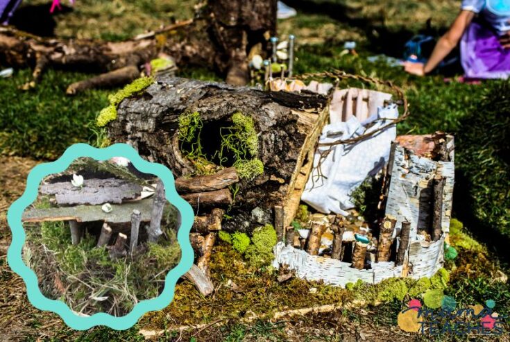 How to Make a Nature Fairy House - Mama Teaches
