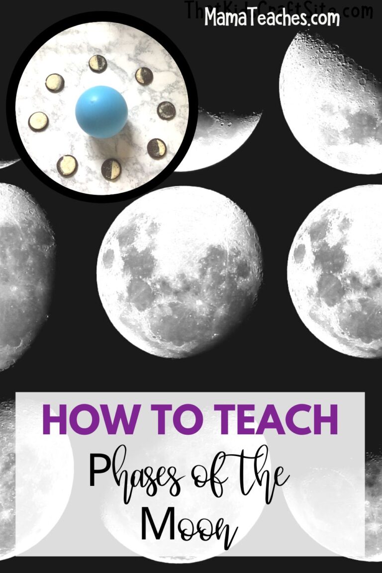 How to Teach Phases of the Moon - Mama Teaches