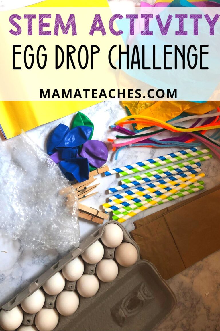 STEM Activity: Egg Drop Challenge - Mama Teaches