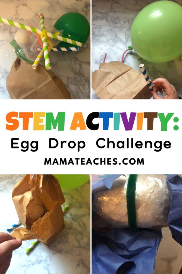 STEM Activity: Egg Drop Challenge - Mama Teaches