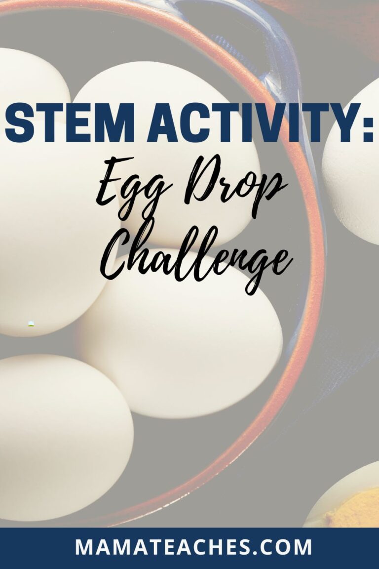 STEM Activity: Egg Drop Challenge - Mama Teaches