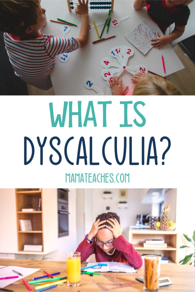 What Is Dyscalculia? - Mama Teaches