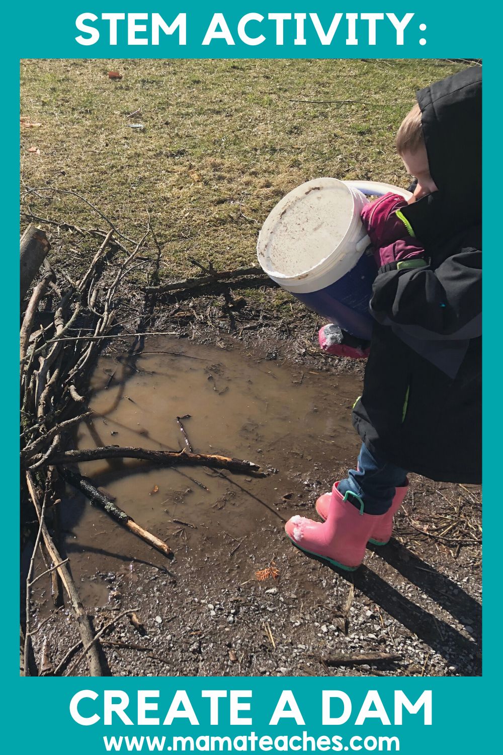STEM Engineering Activity: Create a Dam - Mama Teaches