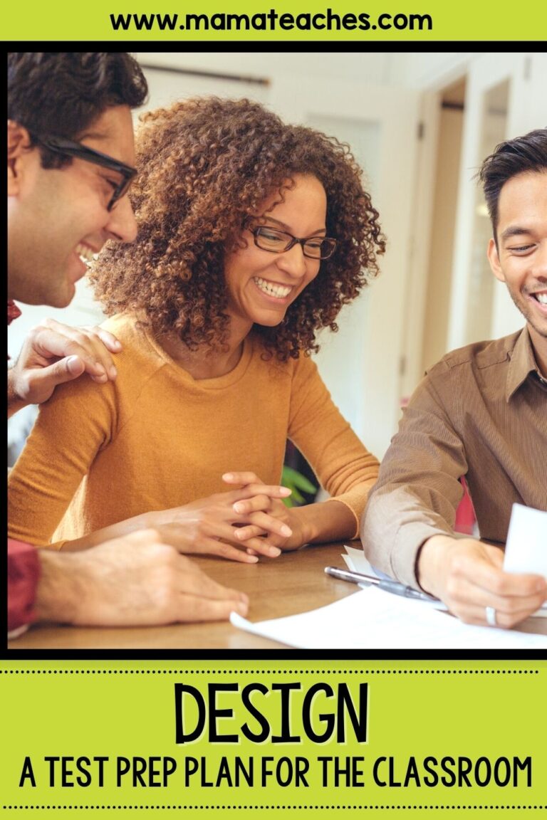 Design a Test Prep Plan for the Classroom - Mama Teaches