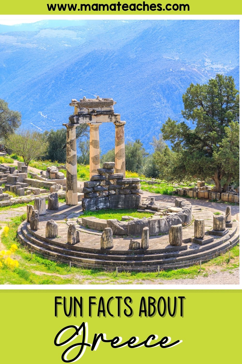 Fun Facts About Greece - Mama Teaches