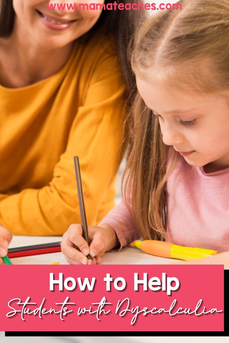 How to Help Students with Dyscalculia - Mama Teaches