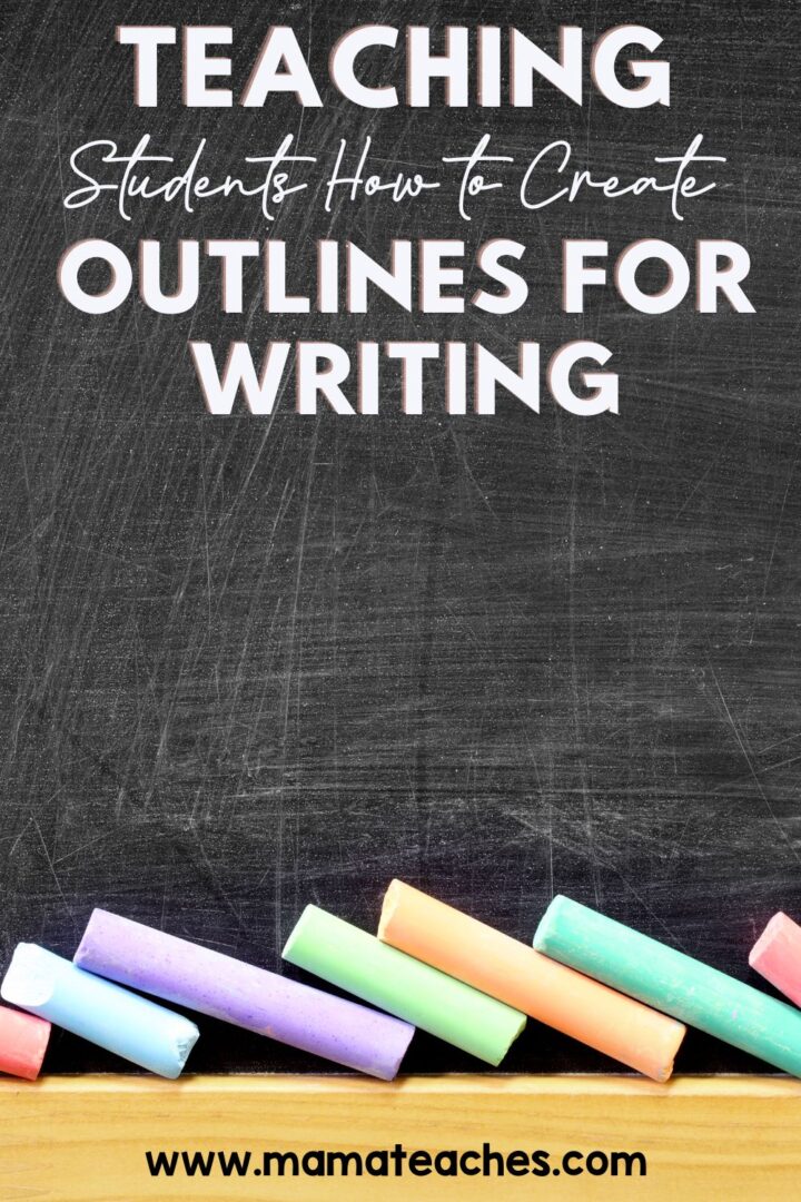 Teaching Students How to Create Outlines for Writing