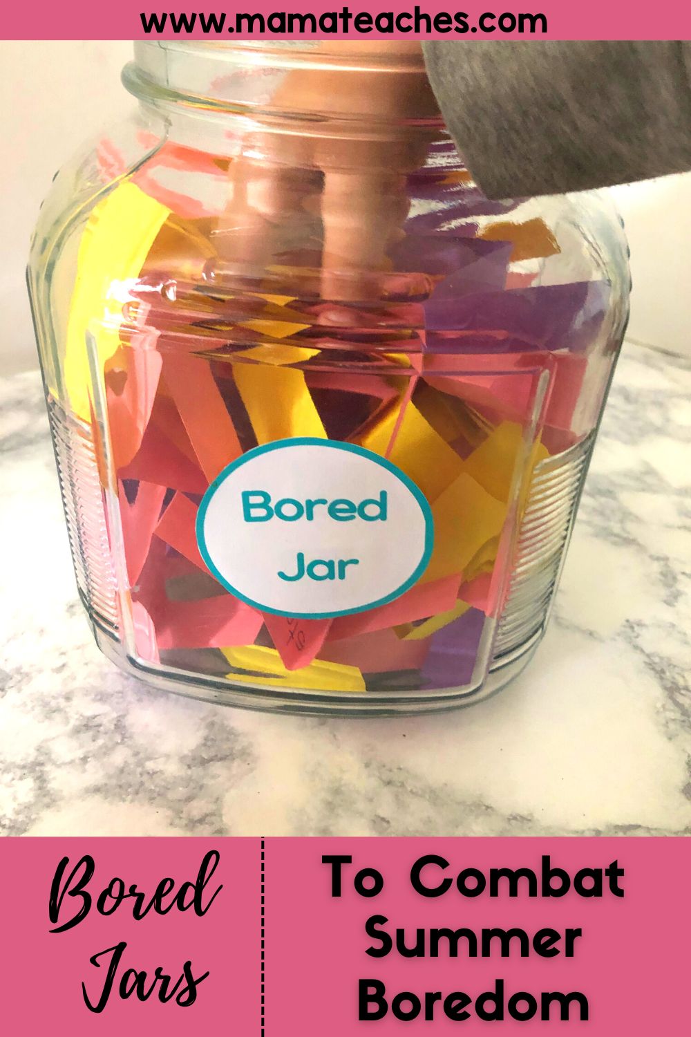 Bored Jars to Combat Summer Boredom - Mama Teaches