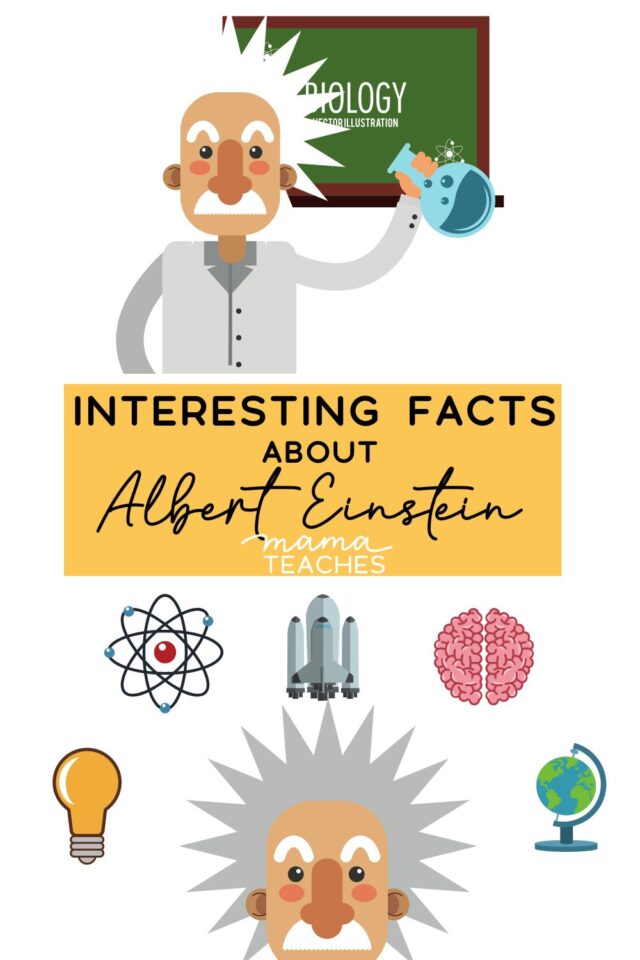 Interesting Facts about Albert Einstein - Mama Teaches