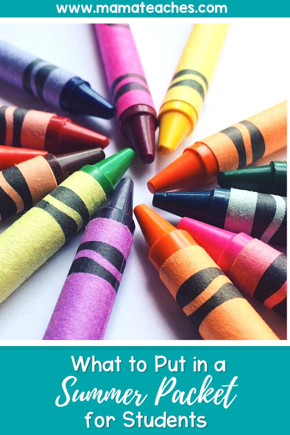 What to Put in a Summer Packet for Students - Mama Teaches