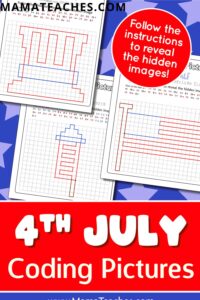 4th of July Coding Activity - Mama Teaches