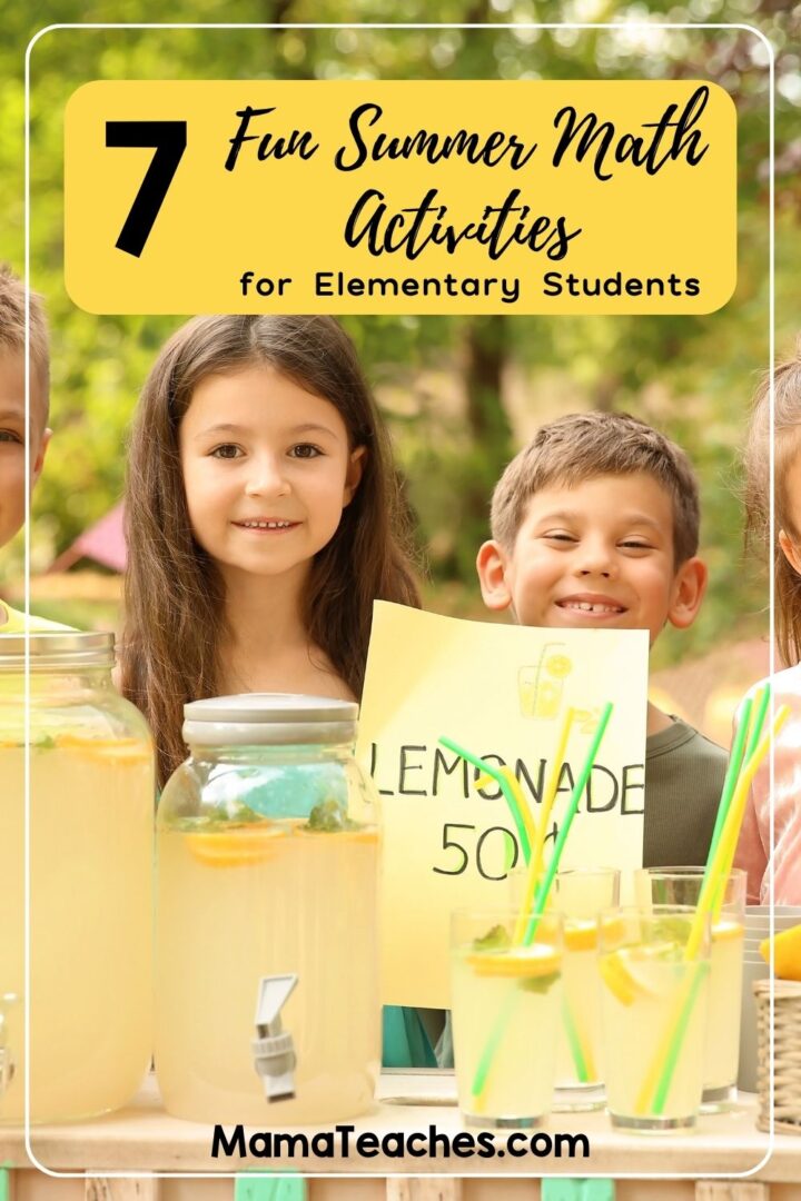 7 Fun Summer Math Activities for Elementary Students