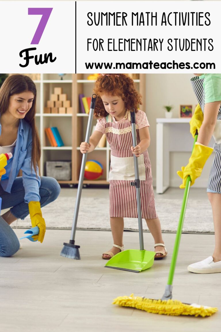 7 Fun Summer Math Activities for Elementary Students