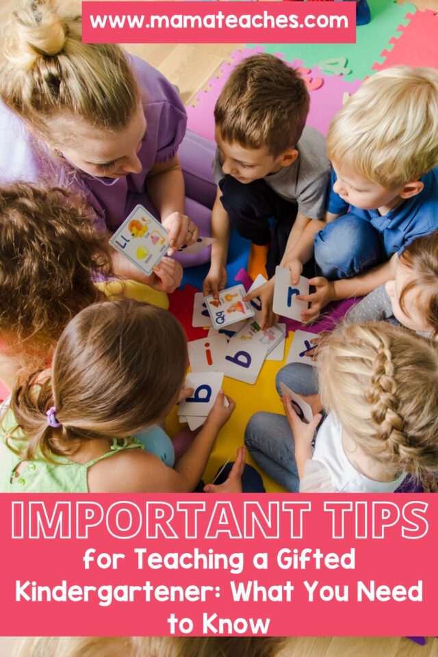 Important Tips for Teaching a Gifted Kindergartener: What You Need to Know