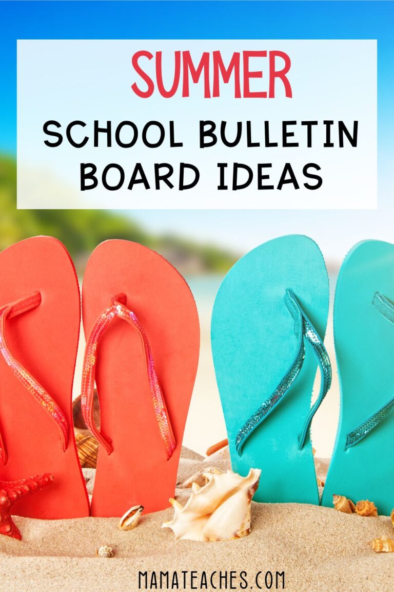 Summer School Bulletin Board Ideas - Mama Teaches