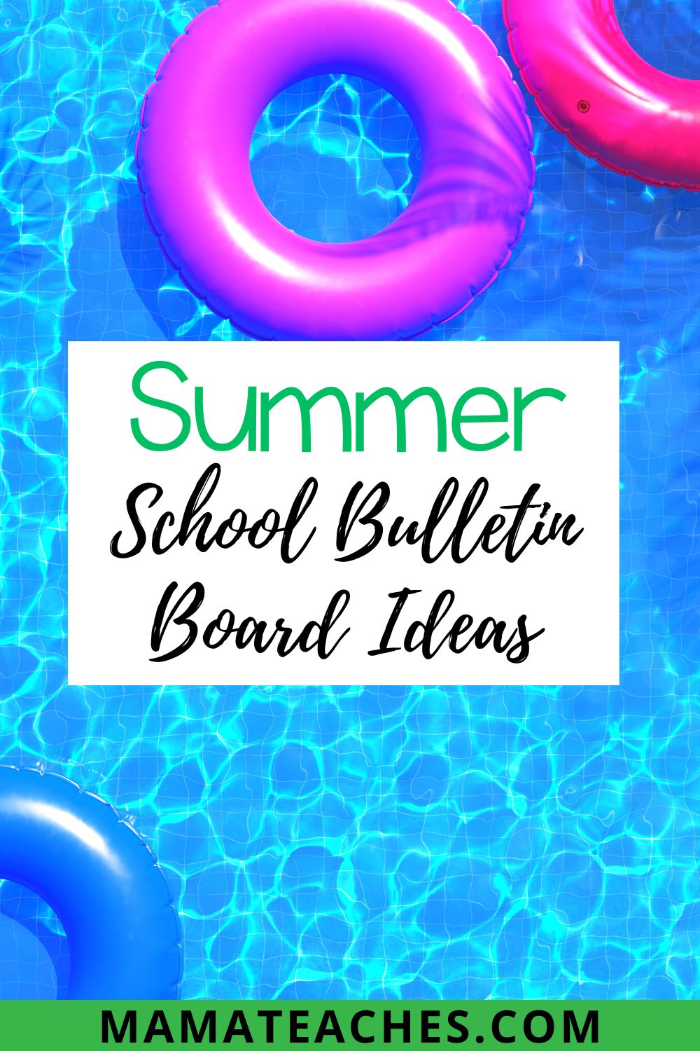 Summer School Bulletin Board Ideas - Mama Teaches