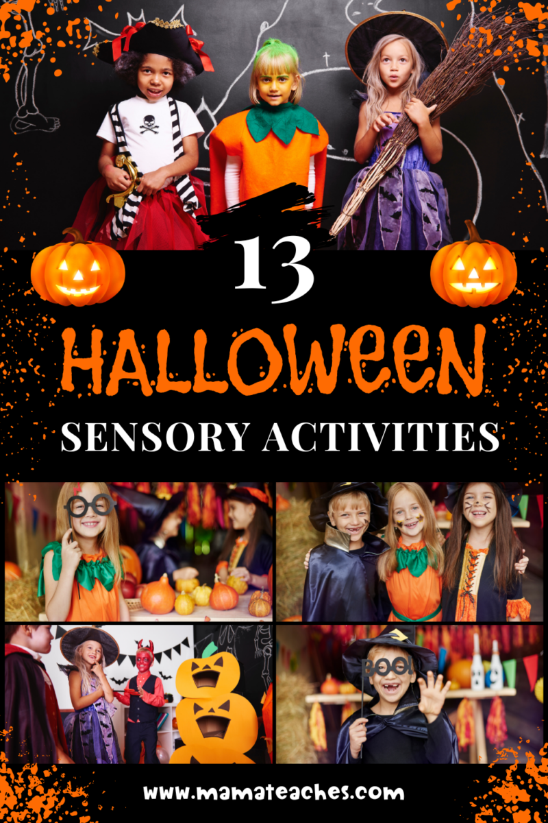 13 Spooky Halloween Sensory Activities - Mama Teaches